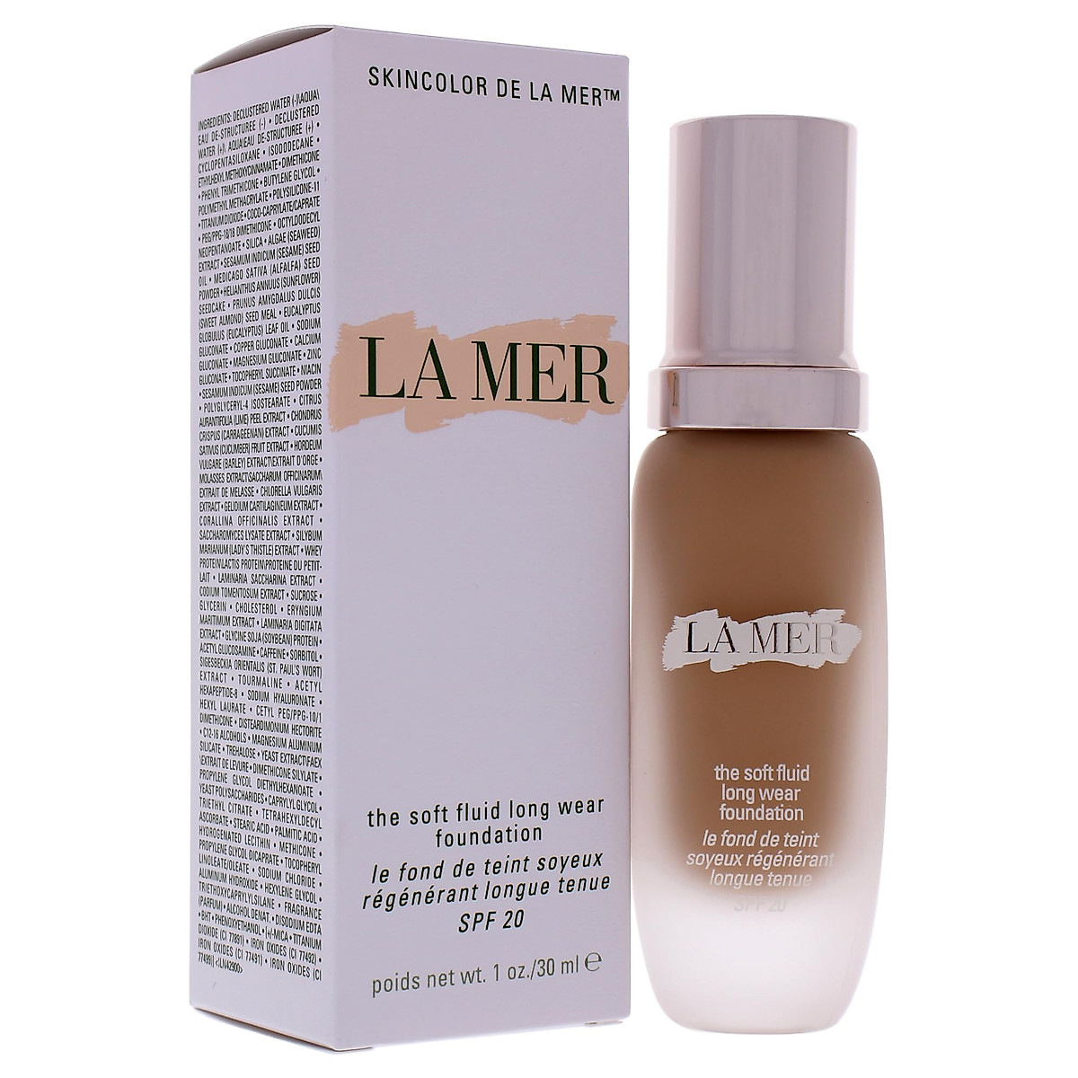 La Mer The Soft Fluid Long Wear Spf 20 Foundation for Women, 32 Beige, 1 Ounce
