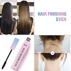 Hair Finishing Stick 2 Pack, Flyaway Feel Stick Hair, Small Broken Hairs Finishing Cream, Non-Greasy and Non-Sticky