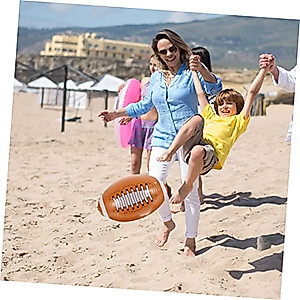 BESPORTBLE 2 Sets Inflatable Beach Ball Toys for Kids Summer Decorations for Outside Summer Toys for Football Water Toy Inflatable Water Balls Pool Float Ball Toy Beach Playing Ball