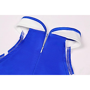 Davsolly Toddler Cheerleading Costume for Girls Cheerleading Outfit for Birthday Party Halloween Cosplay Cheerleader Gifts