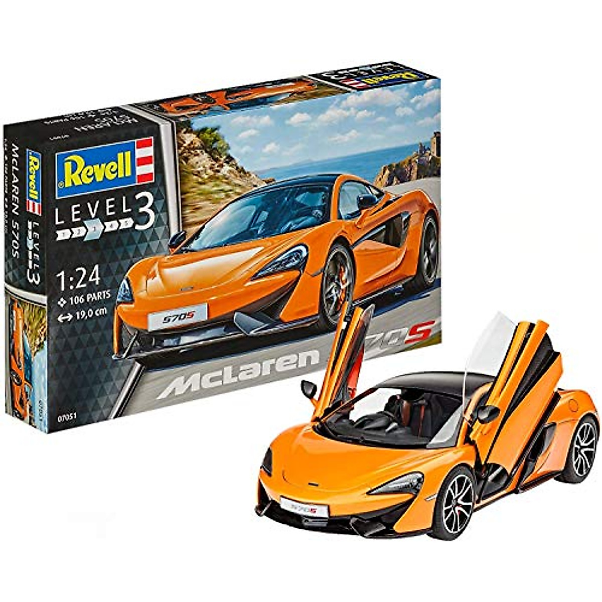 Revell of Germany 07051 McLaren 570S,Black