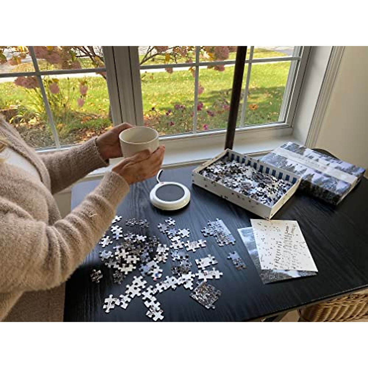 Evelots Desktop Electric Mug Warmer-Coffee/Tea/Cocoa/Soup-Scented Candles-Hot