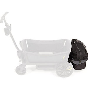 Veer Cruiser with Foldable Storage Basket Bundle | Next Generation Premium Stroller Wagon Crossover | The Feel and Safety of a Premium Stroller Combined with The Fun of a Lightweight, Rugged Wagon