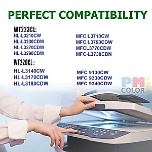 WT-220CL Waste Toner Box Compatible Brother WT 220CL Works with HL-3140CW, HL-3170CDW, HL-3180CDW, MFC-9130CW, MFC-9330CDW, MFC-9340CDW (1 Pack)