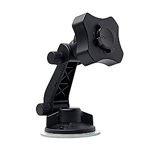 Rokform - Adjustable Windshield Phone Mount Secured by Strong Suction Cup Base, 210 Degrees of Tilt and 360 Degree of Rotation Phone Holder Compatible with ALL Rokform Twist Lock Cases