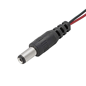 9v Battery Clip with DC 5.5mm x2.1mm Plug, 10 PCS 9v Battery Adapter for Arduino T Type