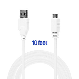 AreMe AC Power Supply Adapter for Wii U Console + USB Charging Cable Cord for Wii U Gamepad