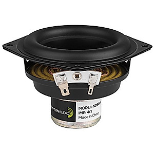 Dayton Audio ND90-4 3-1/2" Aluminum Cone Full-Range Neo Driver 4 Ohm