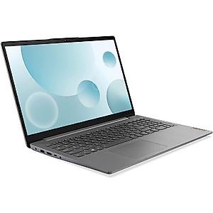 Lenovo 2023 IdeaPad 3i 15.6" FHD IPS Anti-Glare Laptop PC 10-Core Intel i5-1235U 12GB DDR4 256GB NVMe SSD Iris Xe Graphics HDMI USB-C WiFi AX BT Backlit KB Fingerprint Webcam Windows 11 Pro USB Drive