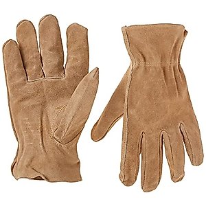 Custom Leathercraft2055L Split Cowhide Work Gloves, Large