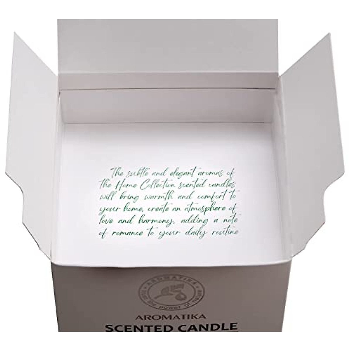 Scented Candle Wild Lemongrass - Soywax Candle with Essential Oil - Aromatherapy Candle - Up to 45 Hours Burn Time - Glass Candle Gift - Luxury and Sensual Soy Wax Candle