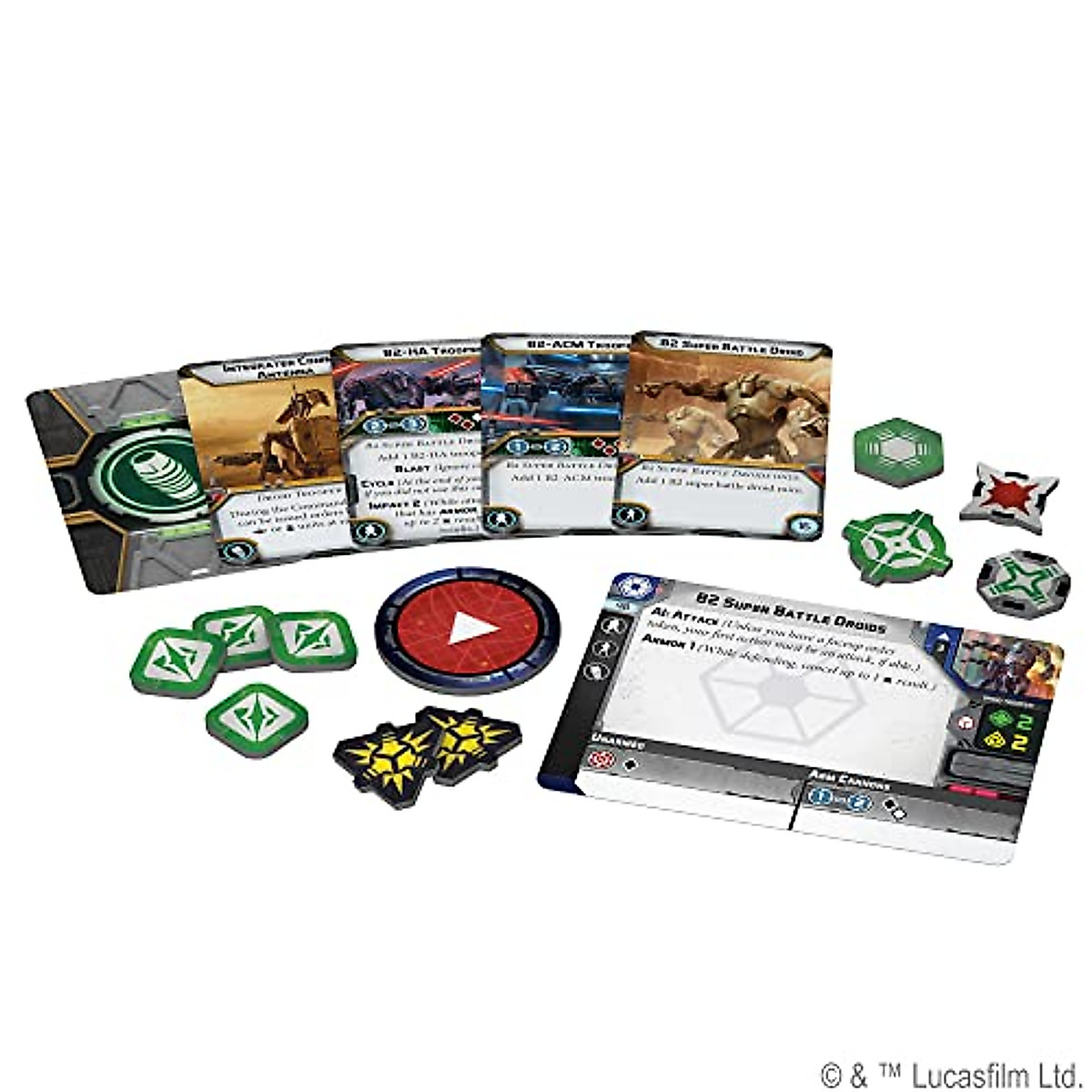 Star Wars Legion B2 Super Battle Droids Expansion | Two Player Battle Game | Miniatures Game | Strategy Game for Adults and Teens | Ages 14+ | Average Playtime 3 Hours | Made by Atomic Mass Games