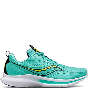 Saucony Women's Kinvara 13 Running Shoe, Cool Mint/Acid, 9