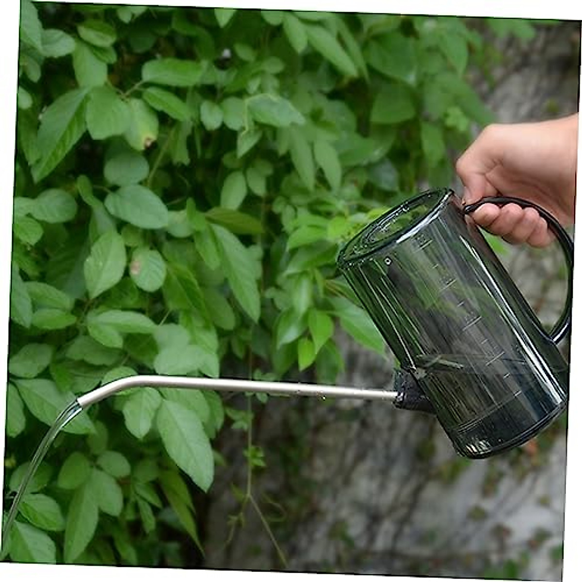 Happyyami 4 Pcs with Scale Watering Can Plastic Water Bottles Clear Water Bottles Small Succulent Plants Live Small Watering can Gardening Spray Kettle Plastic Bottle Watering can Indoor jug