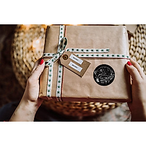 Calyders 500 PCS Cute Magic Mail Thank You Stickers,Funny Small Business Envelopes Stickers for Business Packages Bags, Online Retailers Small Shop Mail Envelopes Stickers…