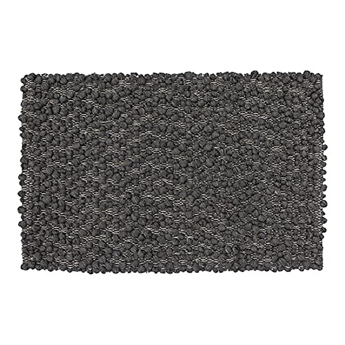 Addison Rugs Boulder Cobblestone Wool Area Rug, 2' x 3', Steel