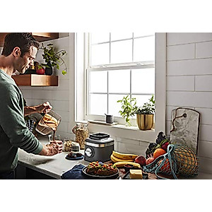 KitchenAid KSB1325DG K150 Blender, 48 oz, Dark Grey (Renewed)