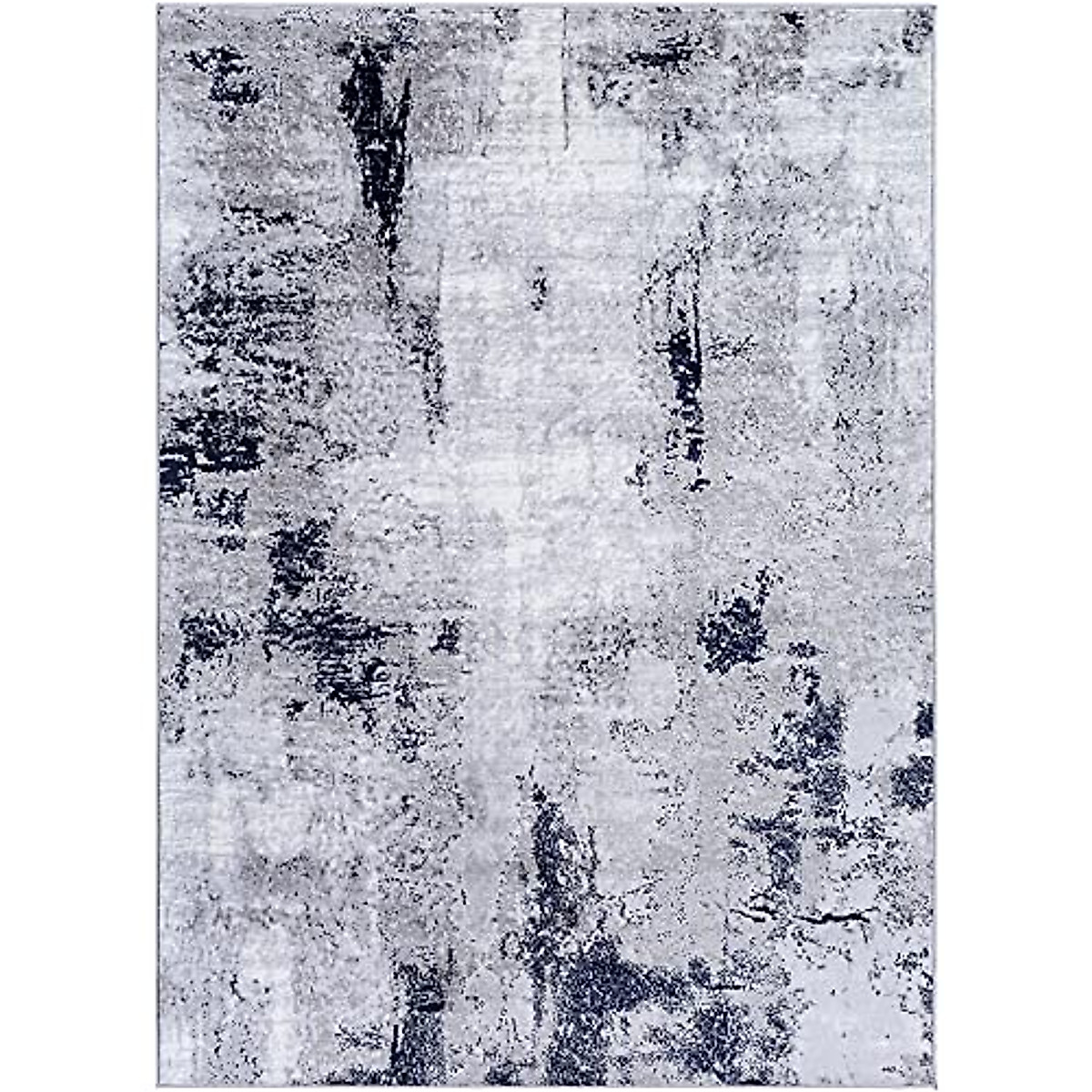Artistic Weavers Houda Modern Abstract Area Rug, 5'3" x 7'3", Silver/Charcoal