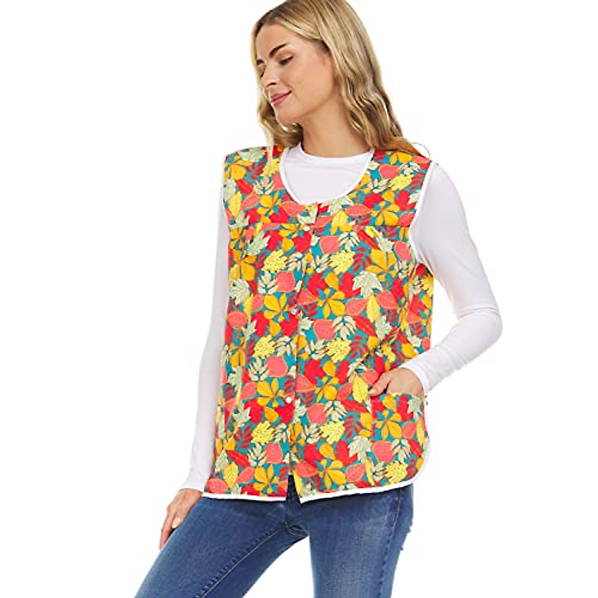 Ezi Women's Cotton-Polyester Cobbler Apron with Pockets