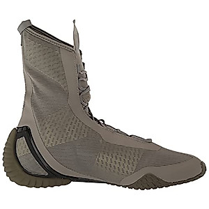 adidas Unisex Speedex Ultra Boxing Shoe, Silver Pebble/Black/Olive Strata, 10 US Men