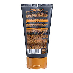 Cantu Men's Shea Butter Smooth Shave Gel, 5 Oz