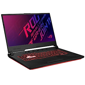 ASUS ROG Strix G512 15.6" Full HD 144Hz Gaming Notebook Computer, Intel Core i7-10750H 2.6GHz, 8GB RAM, 512GB SSD, NVIDIA GeForce GTX 1650 Ti 4GB, Windows 10 Home