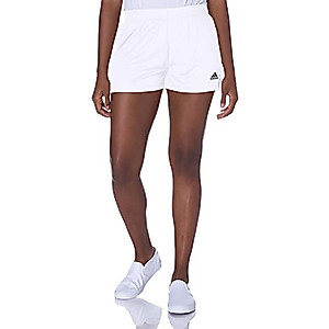 adidas Women's Tastigo 19 Shorts, White/White, Large