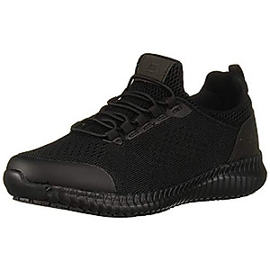 Skechers Women's Cessnock Carrboro Health Care Professional Shoe, Black, 7 M US