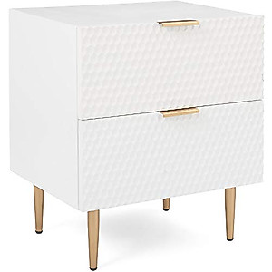Amazon Brand – Rivet Kingston Modern Dresser 19.69"W, White