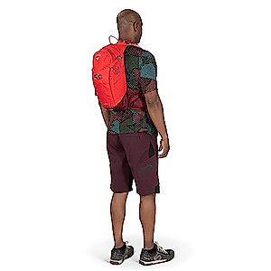 Osprey Siskin 12L Men's Biking Backpack with Hydraulics Reservoir, Black