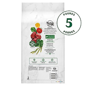 NUTRO NATURAL CHOICE Adult Dry Dog Food, Lamb & Brown Rice Recipe Dog Kibble, 5 lb. Bag