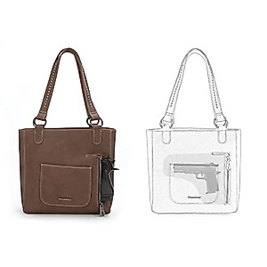 Montana West Aztec Tote Western Handbags for Women Satchel Handbag Vegan Leather Purses Vegan Leather Hobo Shoulder Bag with Wallet MST-G1004WCF