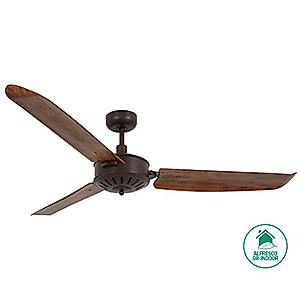 Lucci Air 21101701 Carolina Ceiling Fan 56 Inch, Oil Rubbed Bronze with Dark Koa Blades