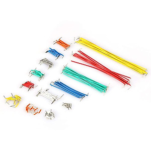 Preformed Jumper Wire, with Storage Box Breadboard Jumper Wires, for Prototyping Use. Convenient for Store and Fetch