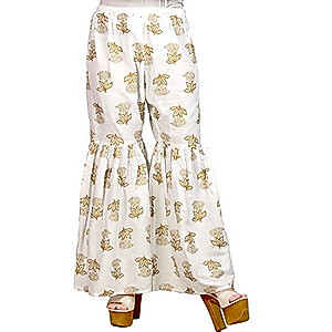 Chandrakala Women's Rayon Cotton Tunic Top 3/4th Sleeve Straight Kurti Kurta,X-Large,Bottle Green (K163BOT4)