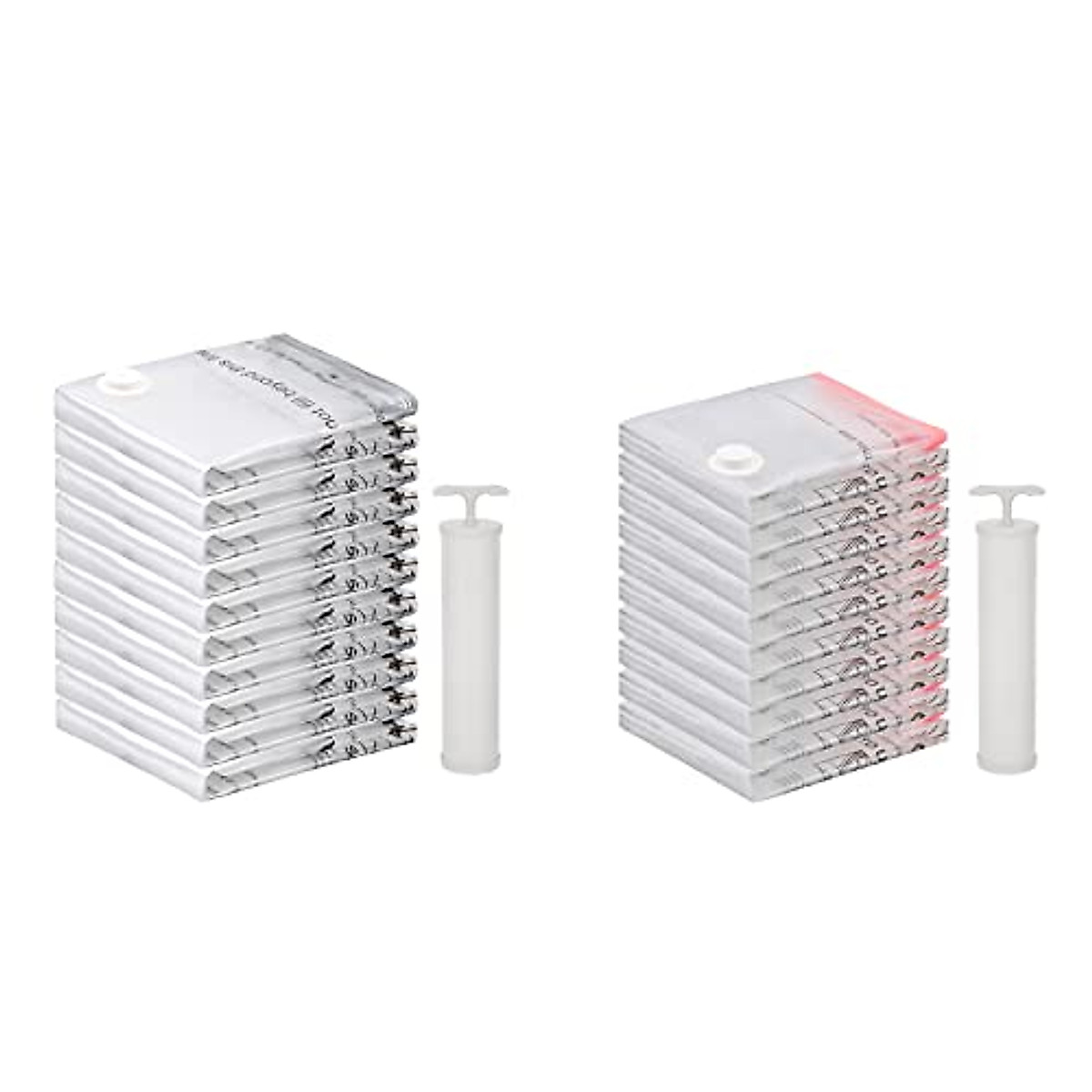 Rainbow Craft Vacuum Storage Bags Jumbo & Medium,20 Pack