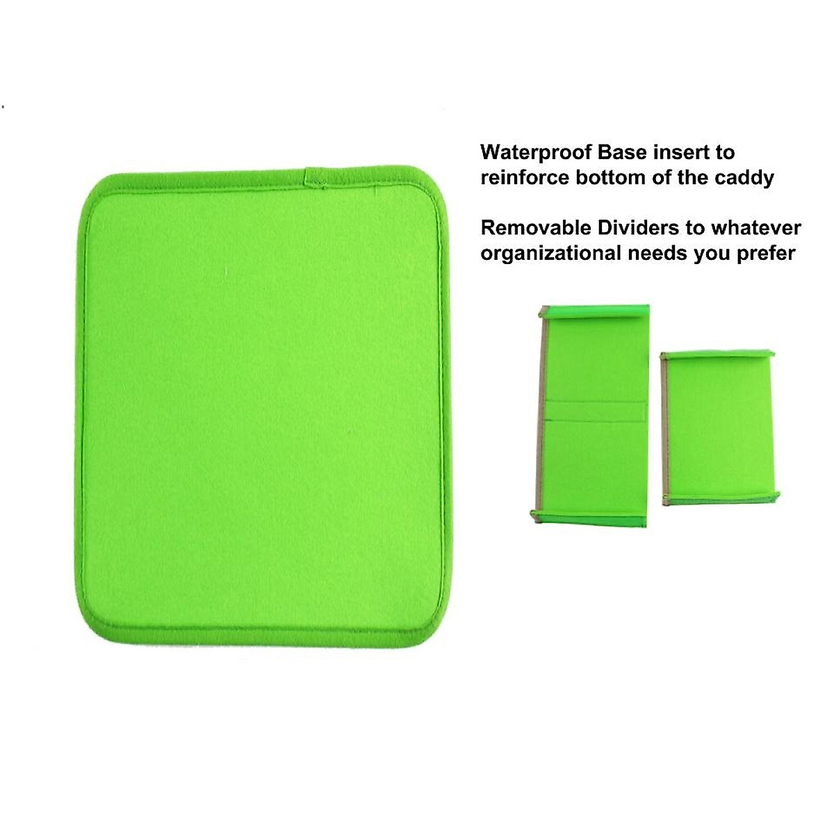 Secure All Caddy | Large Soft Eco-Friendly Nursery Organizer Diaper Caddy for Baby Needs, Arts, Office & School Supplies, Knitting, Sewing Supplies, Car Organization & More (1 Caddy)