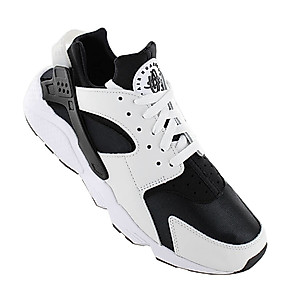 Nike mens Air Huarache Running Shoe, Black White Black 001, 10
