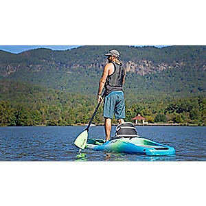 Perception Kayaks Hi Life 11 | Sit on Top Kayak - SUP/Paddleboard | Hybrid Boat with Seat Storage/Cooler | 11' | Sunset, (Model: 9351599042)