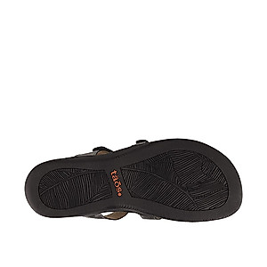 Taos Prize 4 Women's Walking Sandal - Stylish and Adjustable Three Strap Open Back Slide On Walking Sandal with Premium Arch Support and Cushioning for All Day Comfort Pewter 10 M US