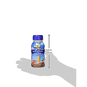 PediaSure Complete Balanced Nutrition Liquid, Chocolate Flavor, Model: 53587-8 Oz/Bottle, 24 Ea