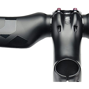 ZECHAO Carbon Road Bike Stem 31.8mm,Mountain Bike Carbon Stems 80/90/100/110/120mm Titanium Alloy Bike Parts Stem Bike Stem (Color : 6 Degree, Size : 100mm)