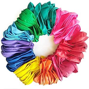 NEXTAKE 100PCS Replacement Balloons for Balloon Powered Car Launcher Toy Set