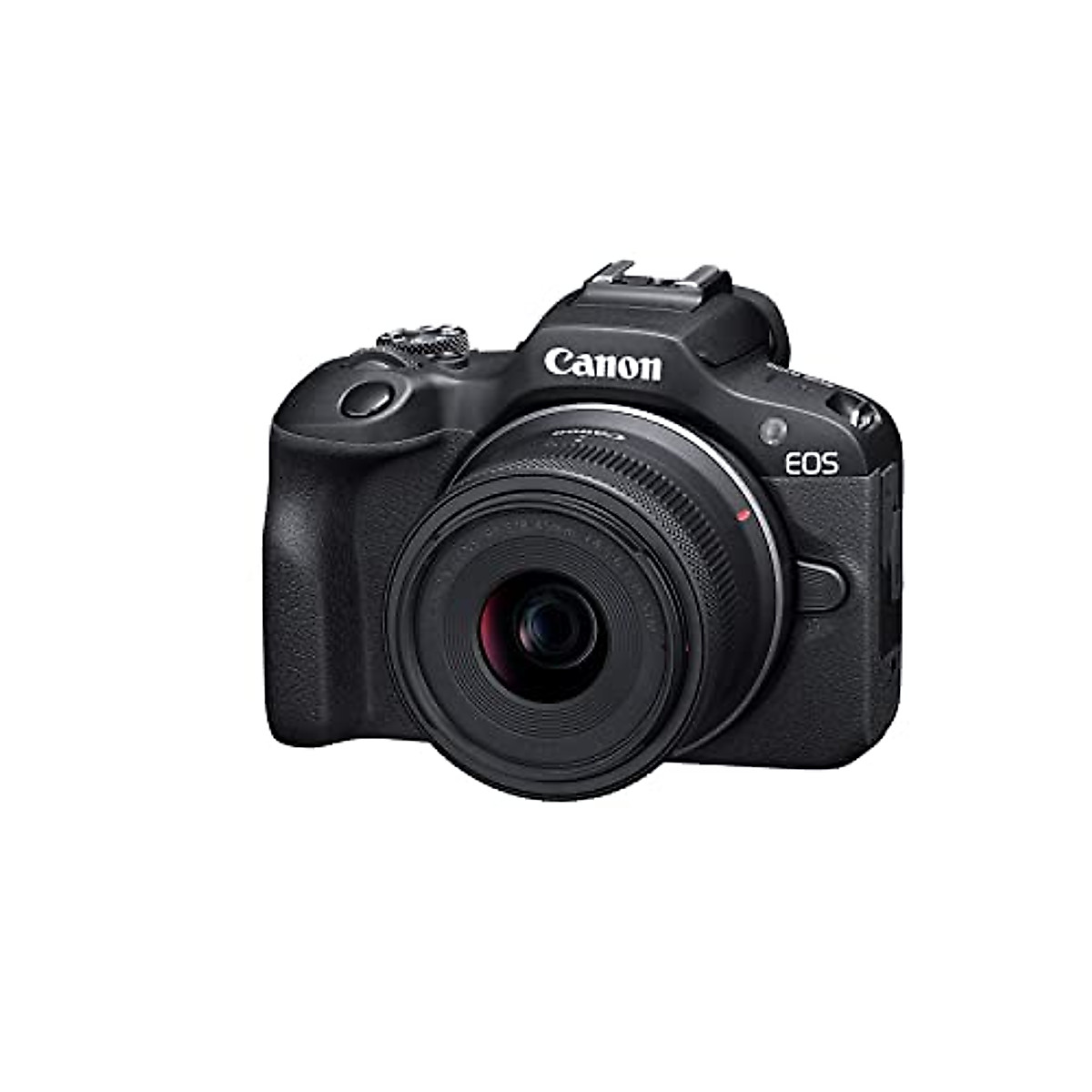 Canon EOS R100 RF-S18-45mm F4.5-6.3 is STM & RF-S55-210mm F5-7.1 is STM Lens Kit, Mirrorless Camera, RF Mount, 24.1 MP, Continuous Shooting, Full HD Video, 4K, Lightweight, Wi-Fi, Content Creation