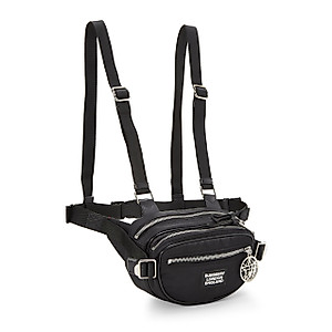 Burberry, Pre-Loved Black Nylon Cannon Belt Bag, Black