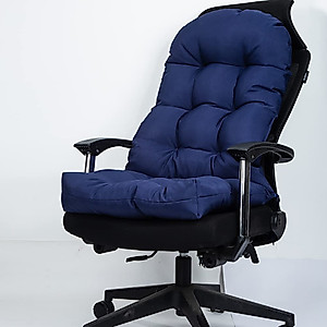 GPPSUNGD Waterproof Adirondack & Rocking Chair Cushion Indoor and Outdoor High Back Patio Cushions with Ties 43.3 X 19.7 Inch(Without Chair) (Hawaii Style, 1)