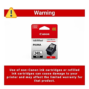 Canon PG-240 XL Black Ink Catridge Compatible to printer MG2120, MG3120, MG4120, MX512, MX432, MX372, MX522, MX452, MG3520, MG3620, MX472, MX532, TS5120