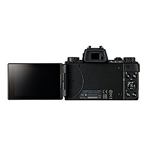 Canon PowerShot G5 X Digital Camera w/ 1 Inch Sensor and Built-in viewfinder - Wi-Fi & NFC Enabled (Black)