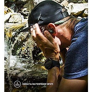 Jaybird X4 Wireless Bluetooth Headphones for Sport, Fitness and Running, Compatible with iOS and Android Smartphones: Sweatproof and Waterproof - Storm Metallic/Glacier