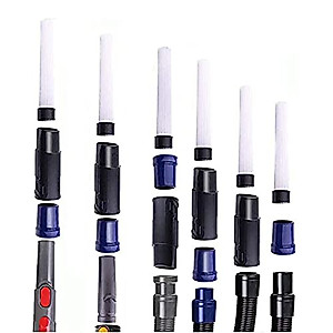 Vacuum Attachments for Shop Vac Accessories 1 1/4 inch & 1 3/8 inch Household Cleaning Kit With Adapter（10 Pcs）